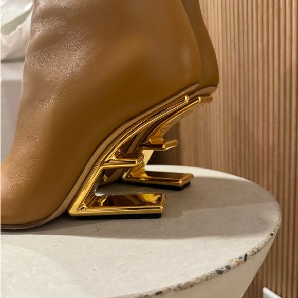 Fendi | Shoes | Fendi Nappa Fendi First 95mm Booties | Poshmark